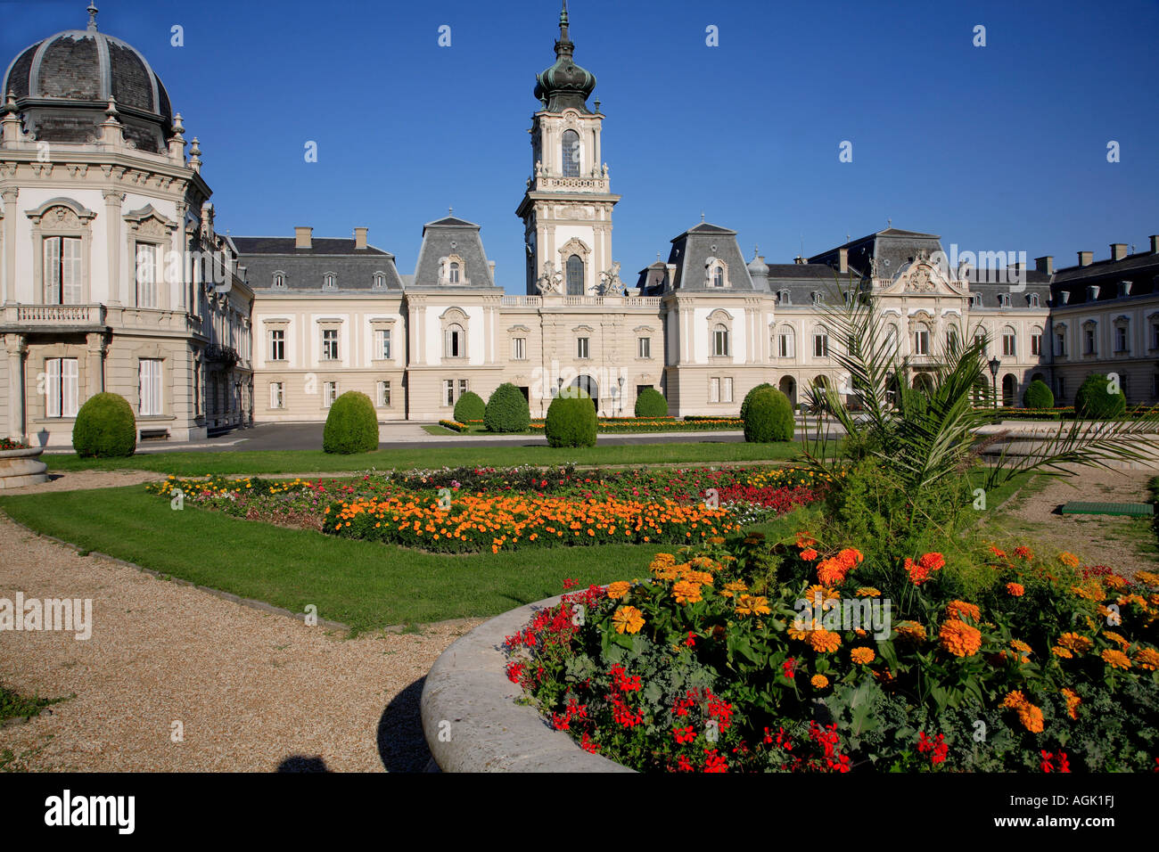 Hungary Keszthely Festetics Palace Stock Photo - Alamy