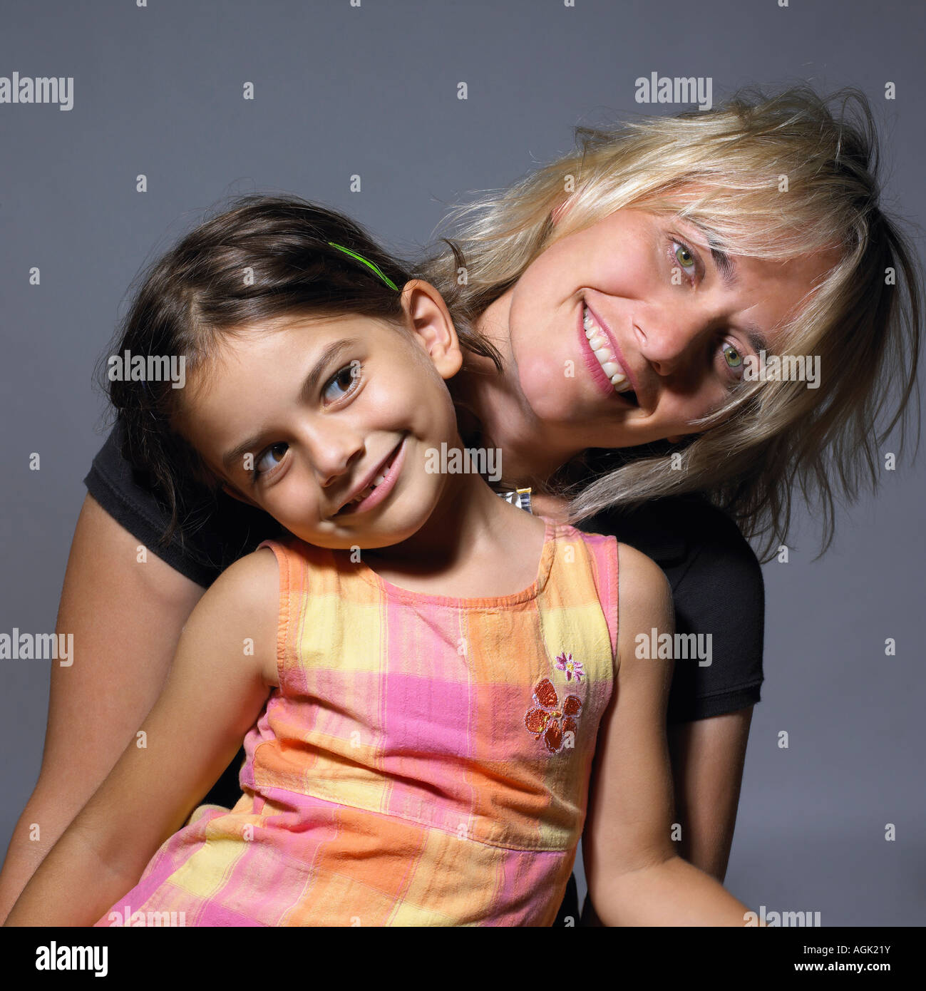 Mother and daughter Stock Photo - Alamy