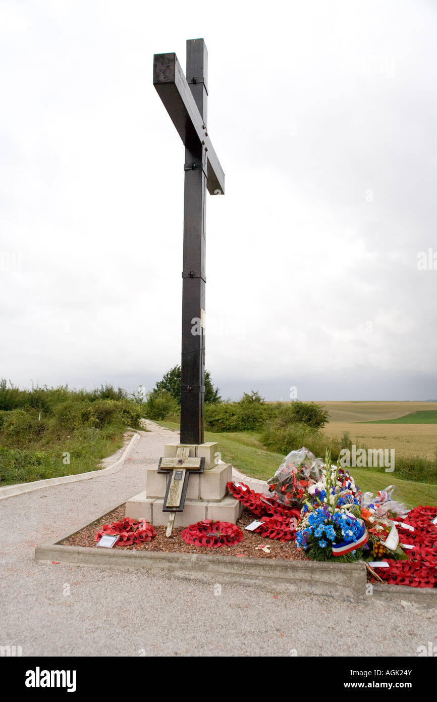Lochnagar Crater the site of a mine exploded by the British on 1st July ...