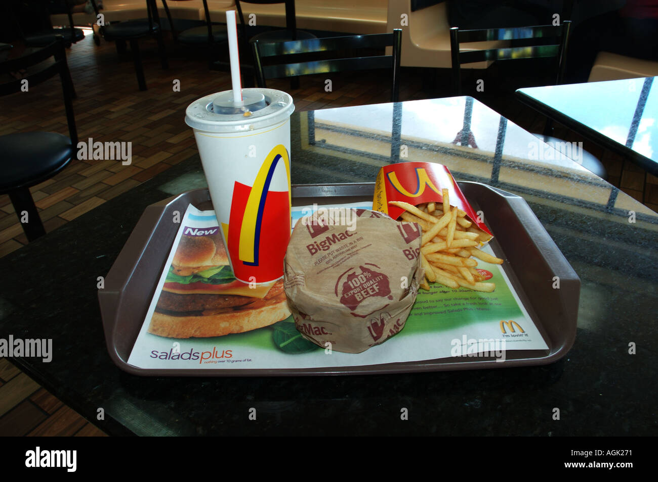Big mac fries coke mcdonalds hi-res stock photography and images - Alamy