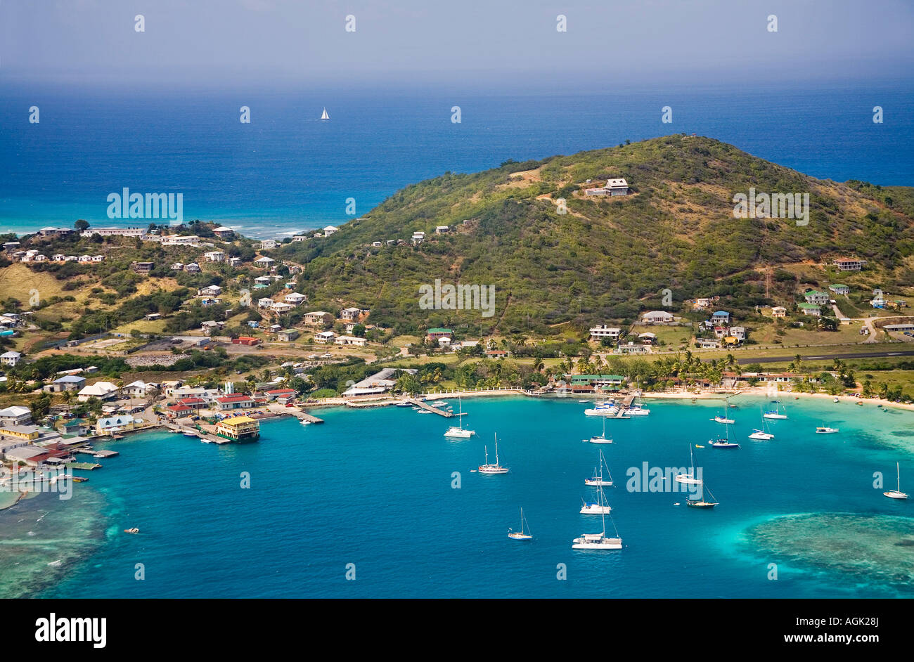 Union Island in the Grenadines Caribbean This is a port of call for ...