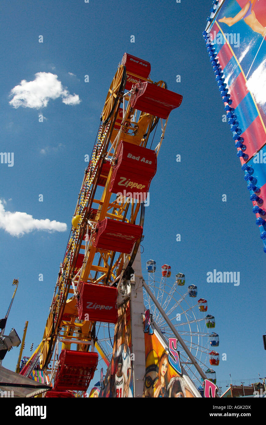 Zipper Ride High Resolution Stock Photography and Images - Alamy
