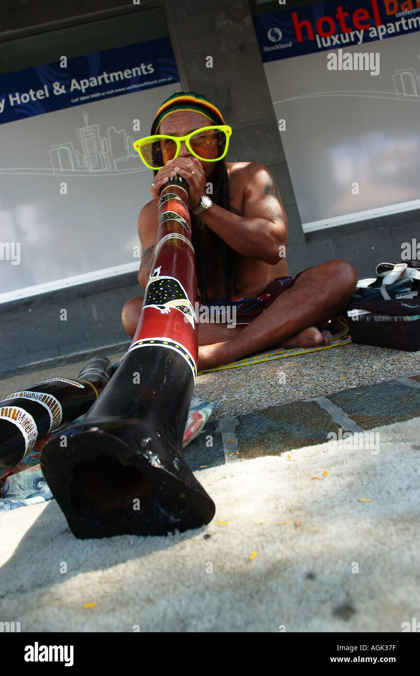 Aboriginal busker hi-res stock photography and images - Alamy