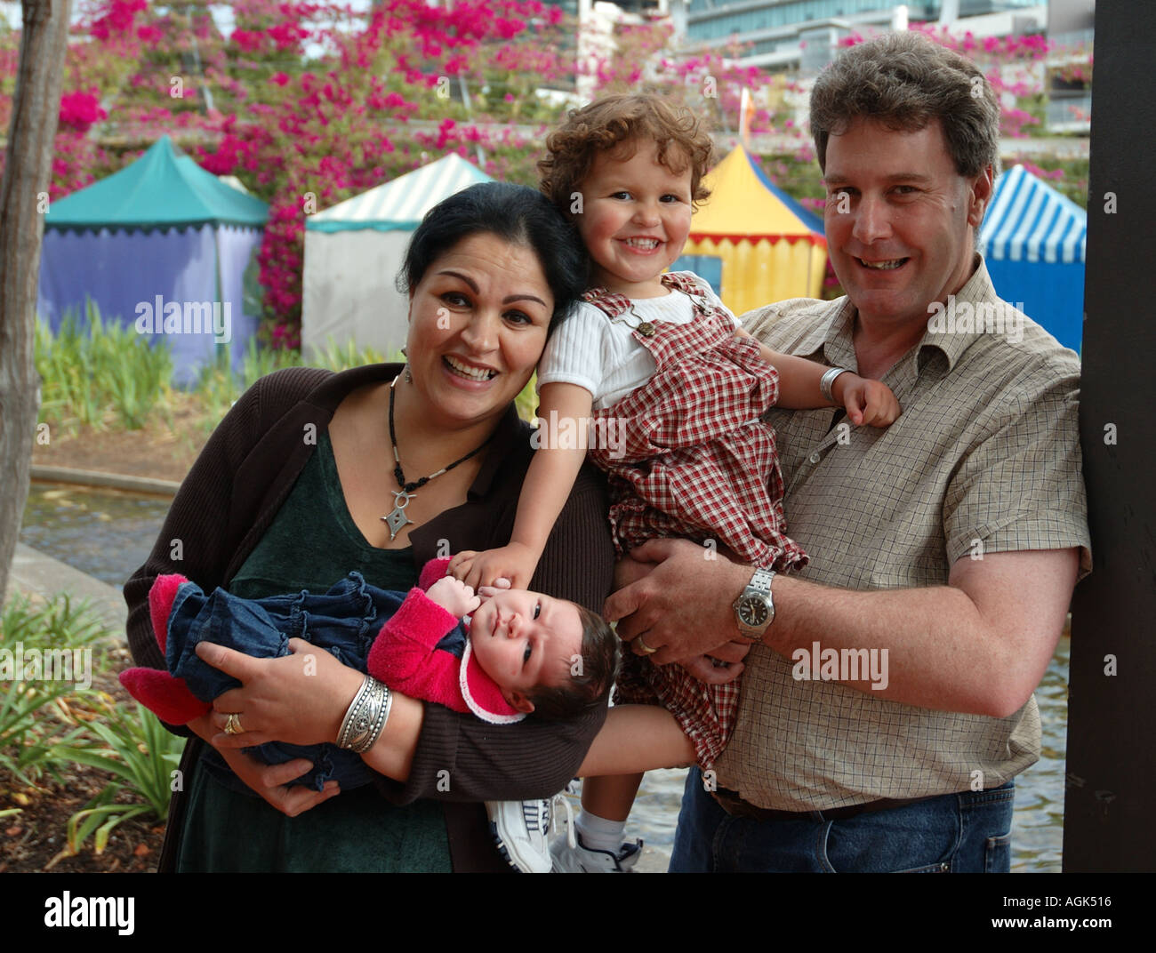 Arabic mother and Australian father Southbank park land Brisbane ...