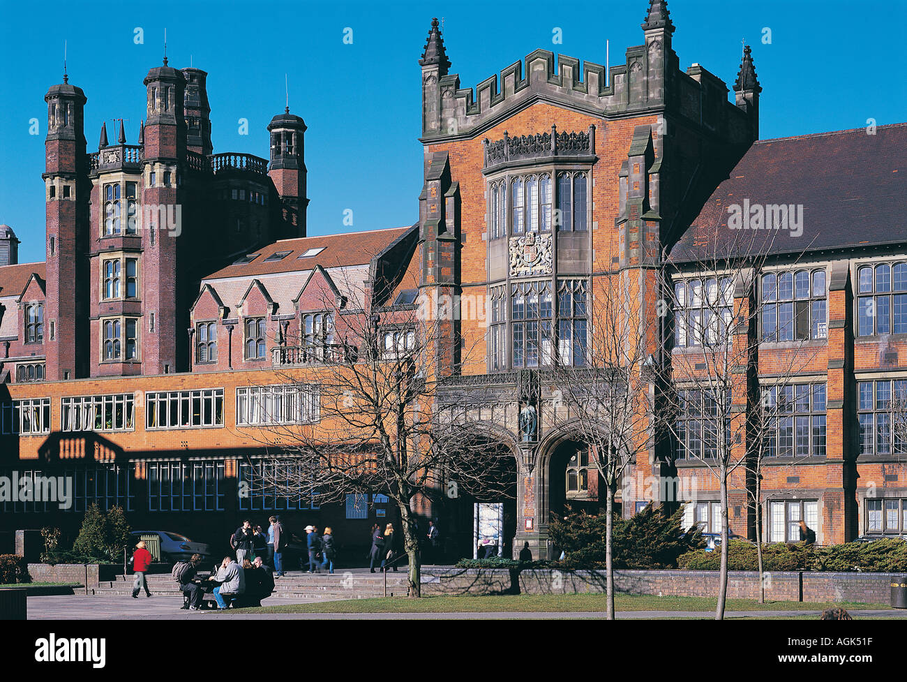 The Arches and Kings Walk Newcastle University Newcastle Upon Tyne UK ...