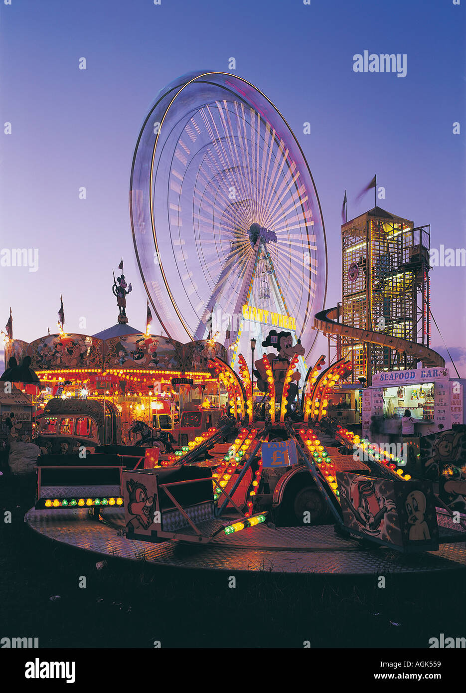 The Hoppings Town Moor Newcastle Upon Tyne UK Stock Photo - Alamy