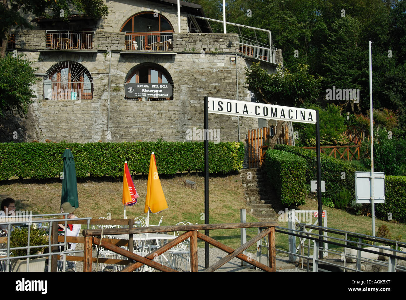 ISOLA COMACINA LAKE COMO Stock Photo - Alamy