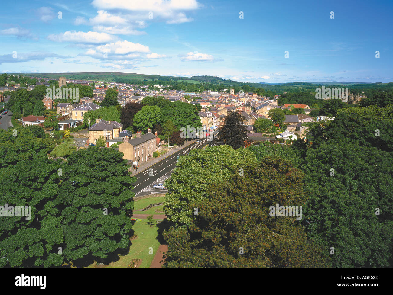 Alnwick town hi-res stock photography and images - Alamy