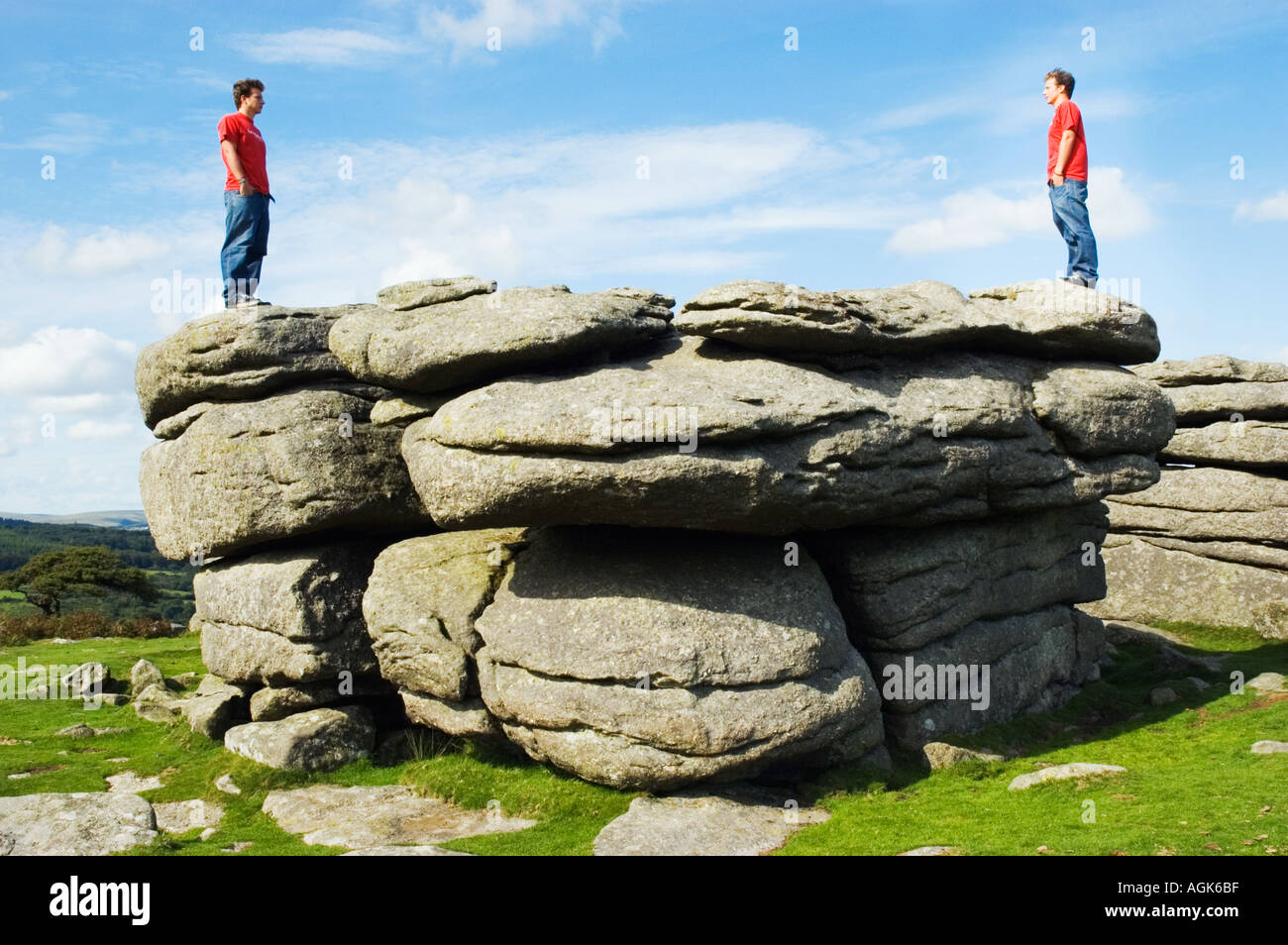 Devon poses for hi-res stock photography and images - Alamy
