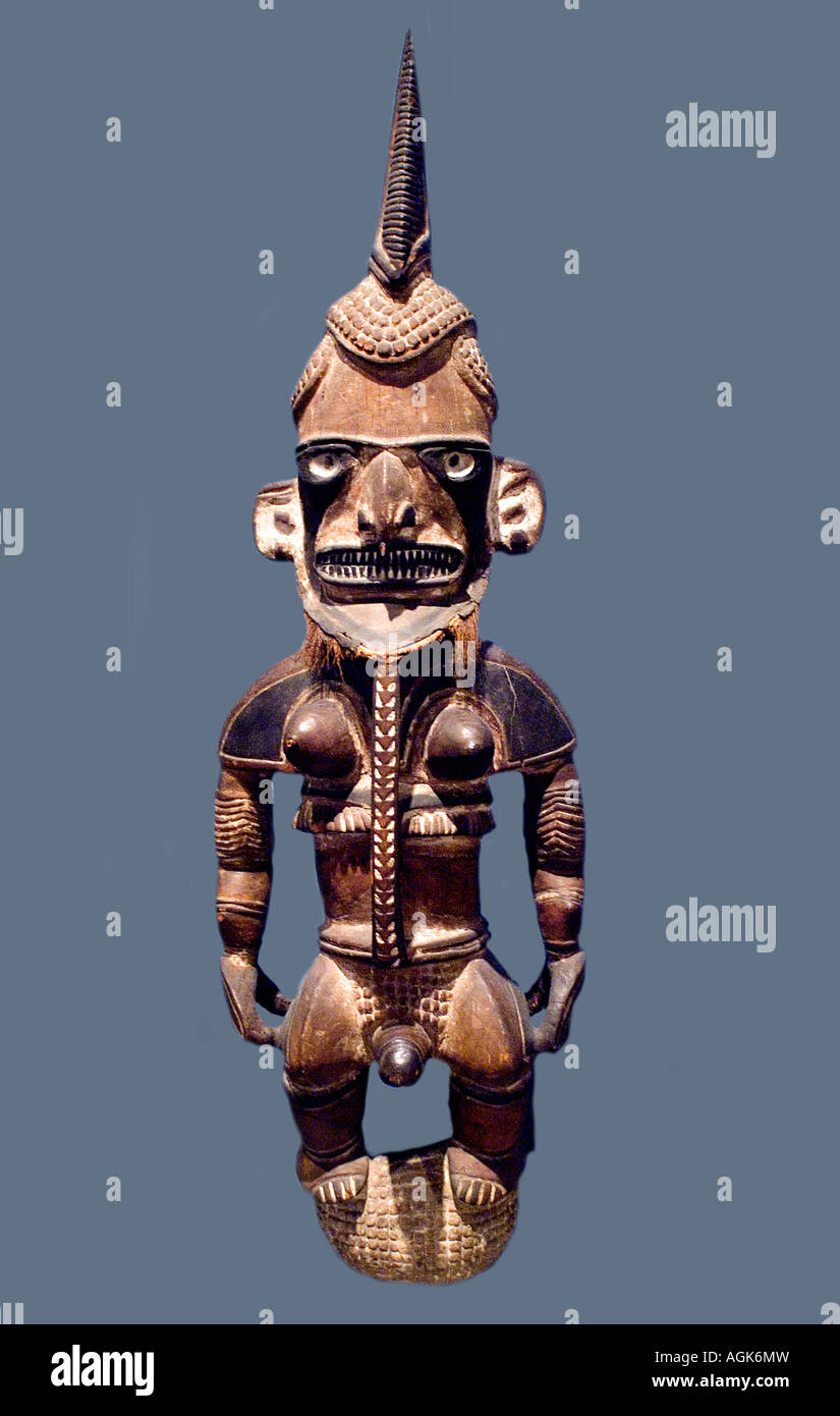 Uli Figure Nord New Ireland Madak Region Stock Photo - Alamy