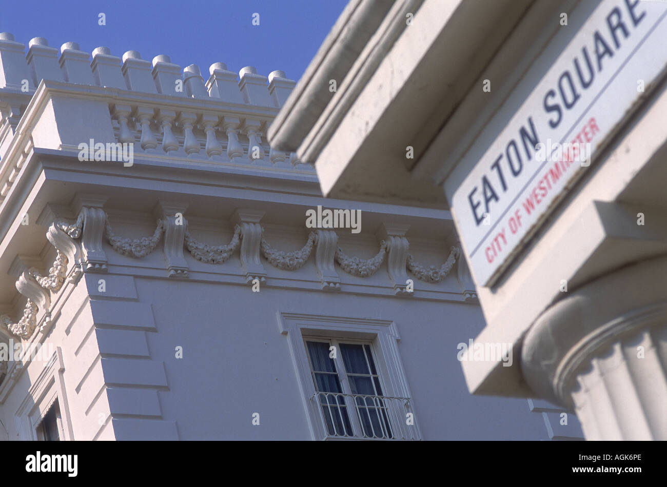 eaton square london Stock Photo - Alamy