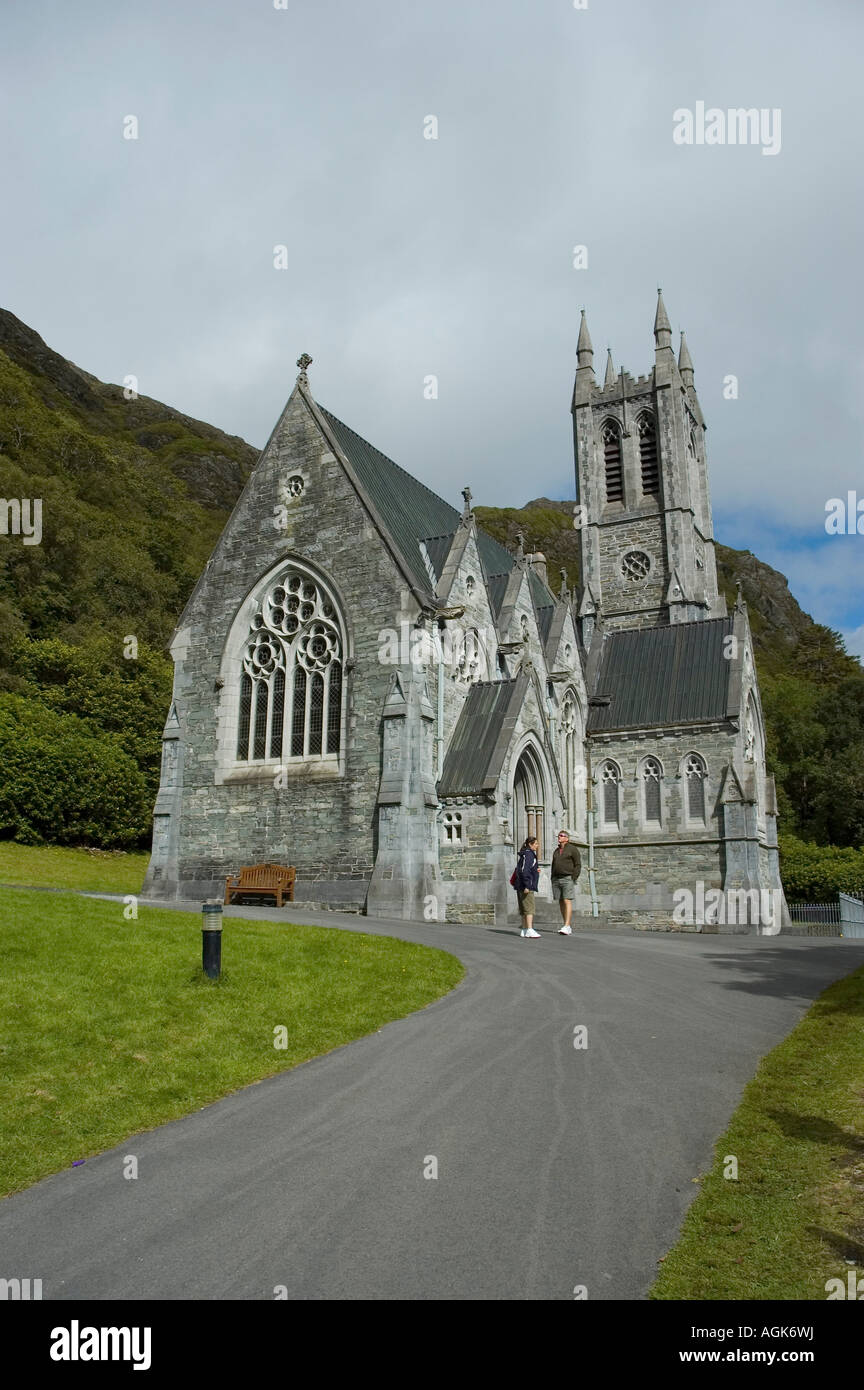 Kylemore Abbey church, County Galway, Ireland Stock Photo - Alamy
