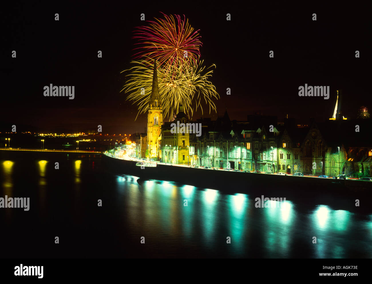 Fireworks in Perth Stock Photo - Alamy