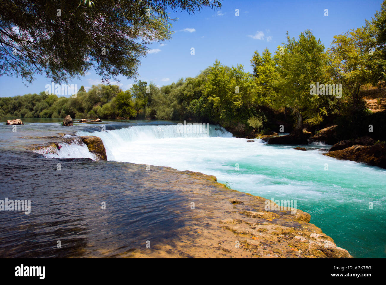 Manavgat Waterfall, Manavgat, Side, Turkey Stock Photo - Alamy