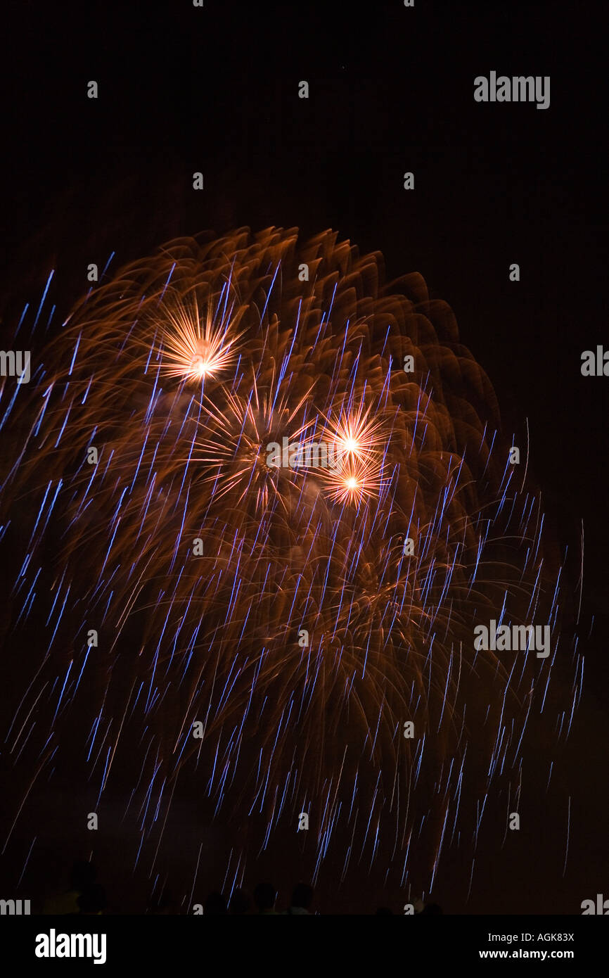 Fireworks at 2nd Pyrolympics Pasay City Philippines Stock Photo - Alamy