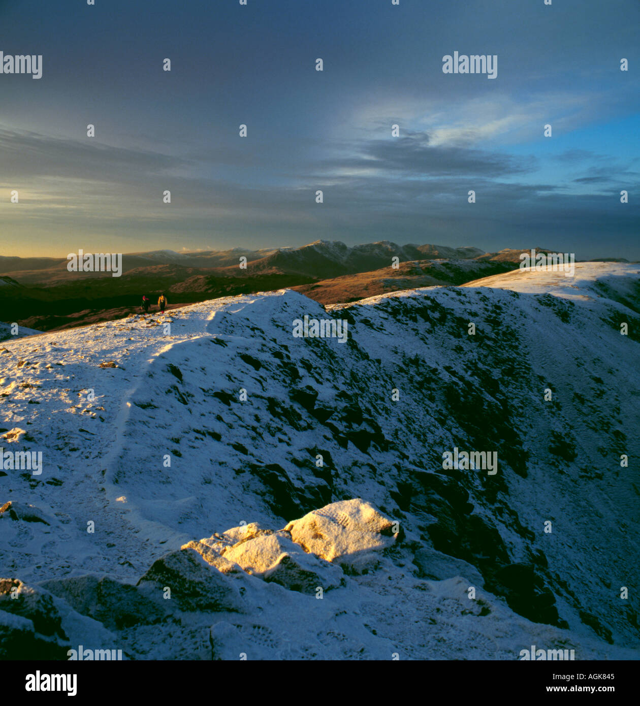 Old man coniston walkers hi-res stock photography and images - Alamy