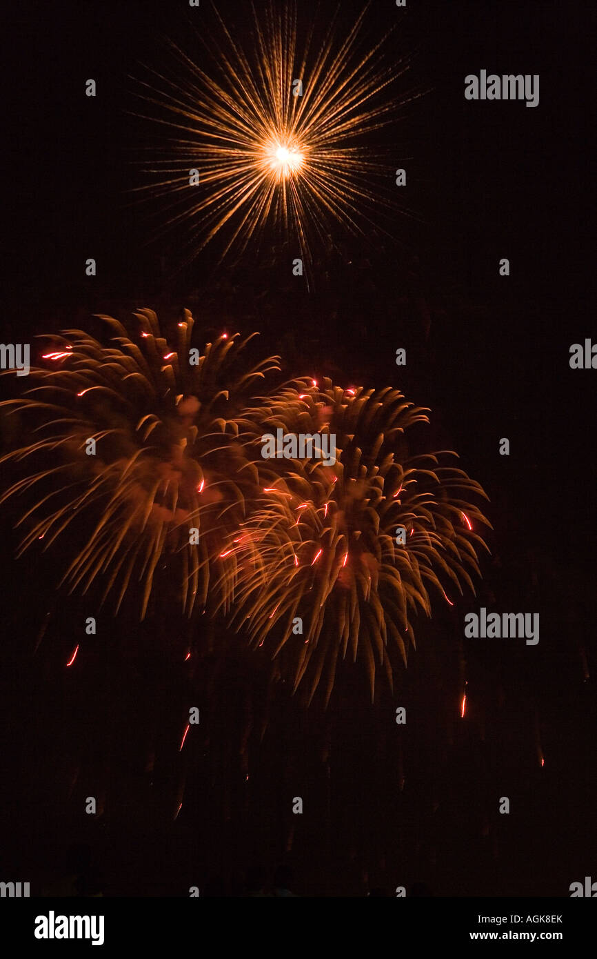 Fireworks at 2nd Pyrolympics Pasay City Philippines Stock Photo - Alamy