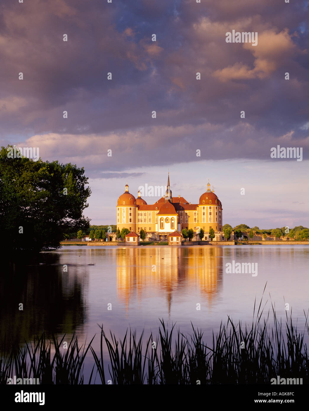 Moritzburg Castle Near Dresden Germany Stock Photo - Alamy