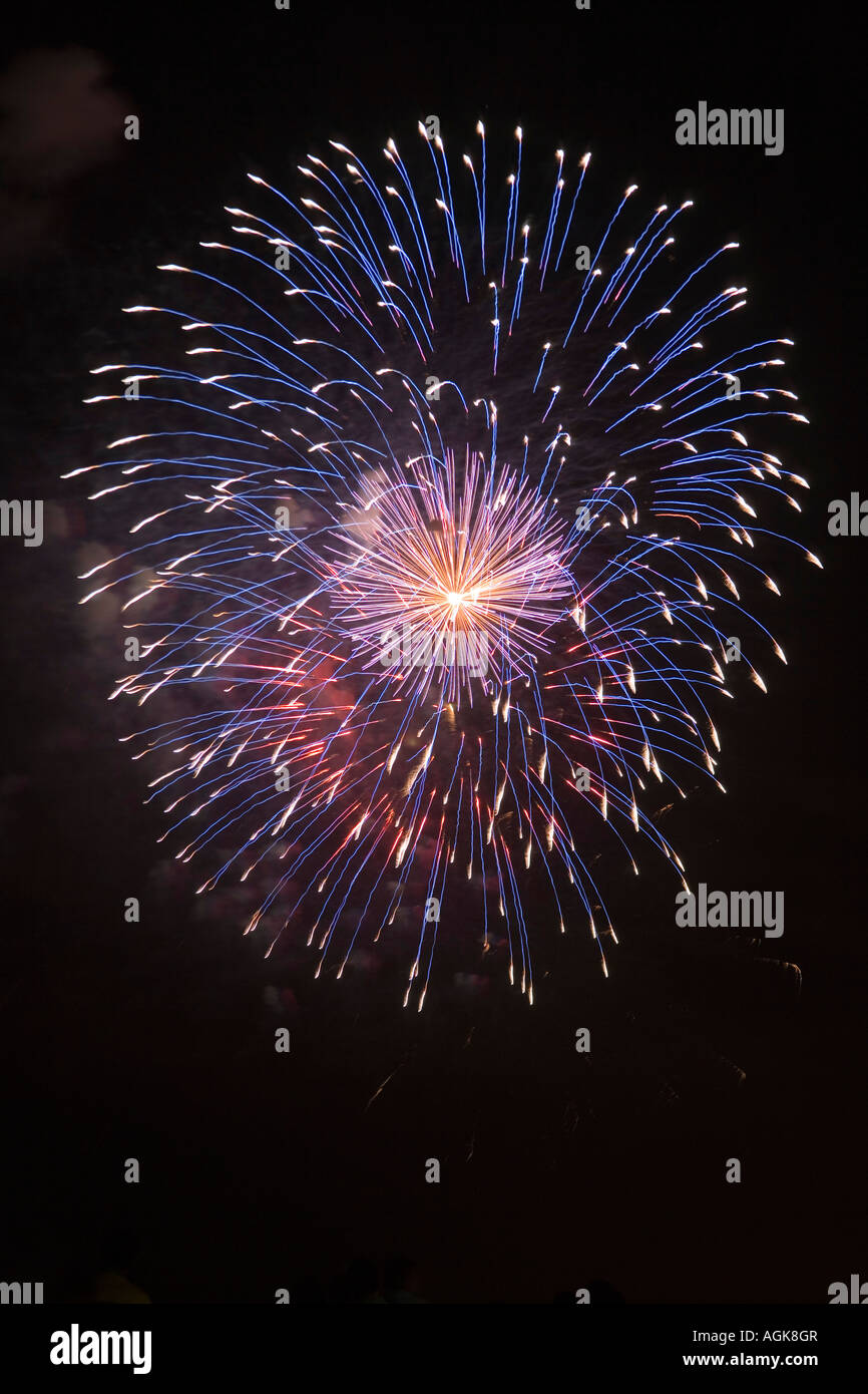 Fireworks at 2nd Pyrolympics Pasay City Philippines Stock Photo - Alamy