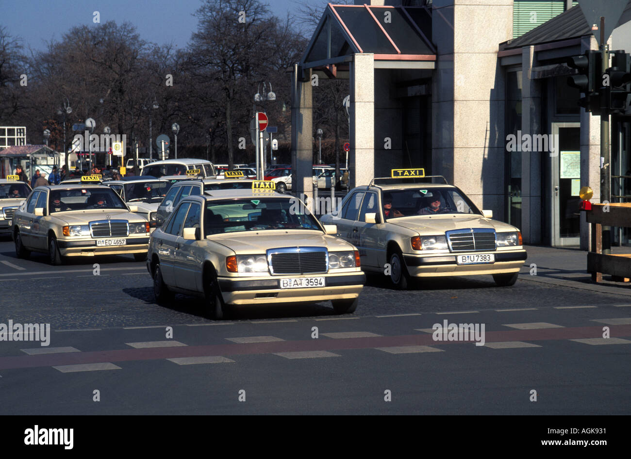 Berlin germany traffic congestion in hi-res stock photography and ...