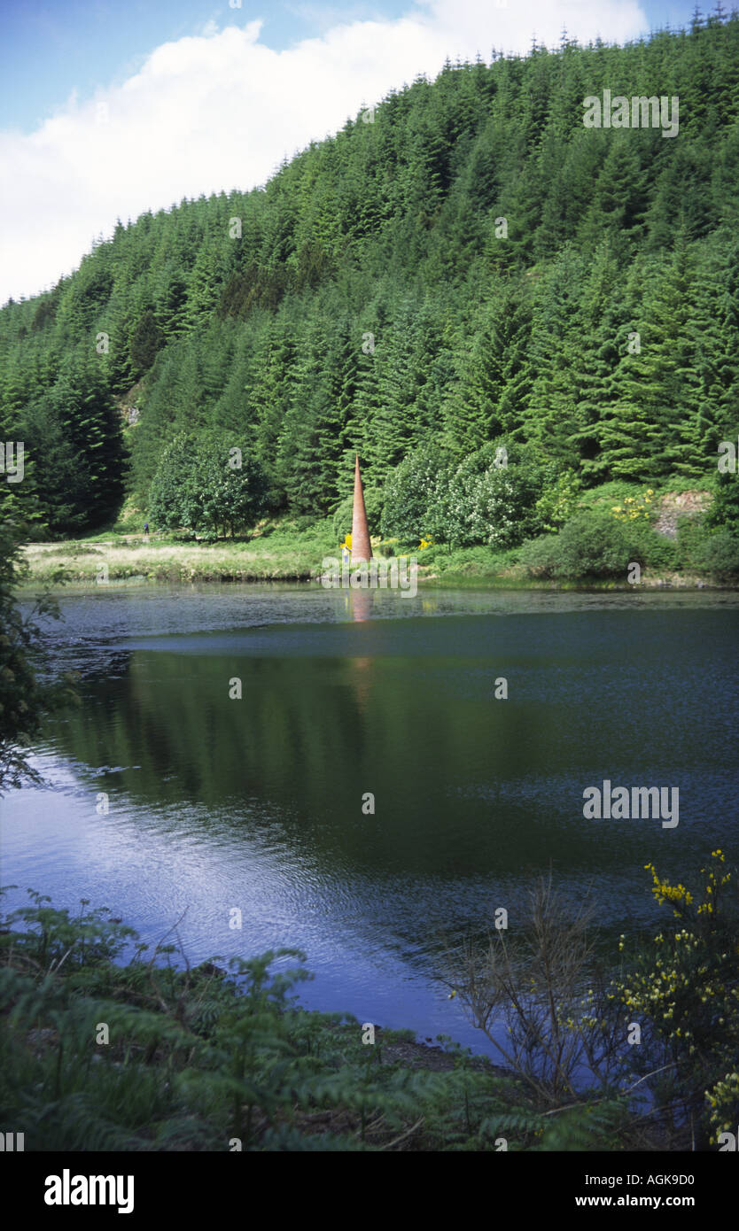 Galloway Forest Park sculpture in the landscape by Colin Rose The Eye ...