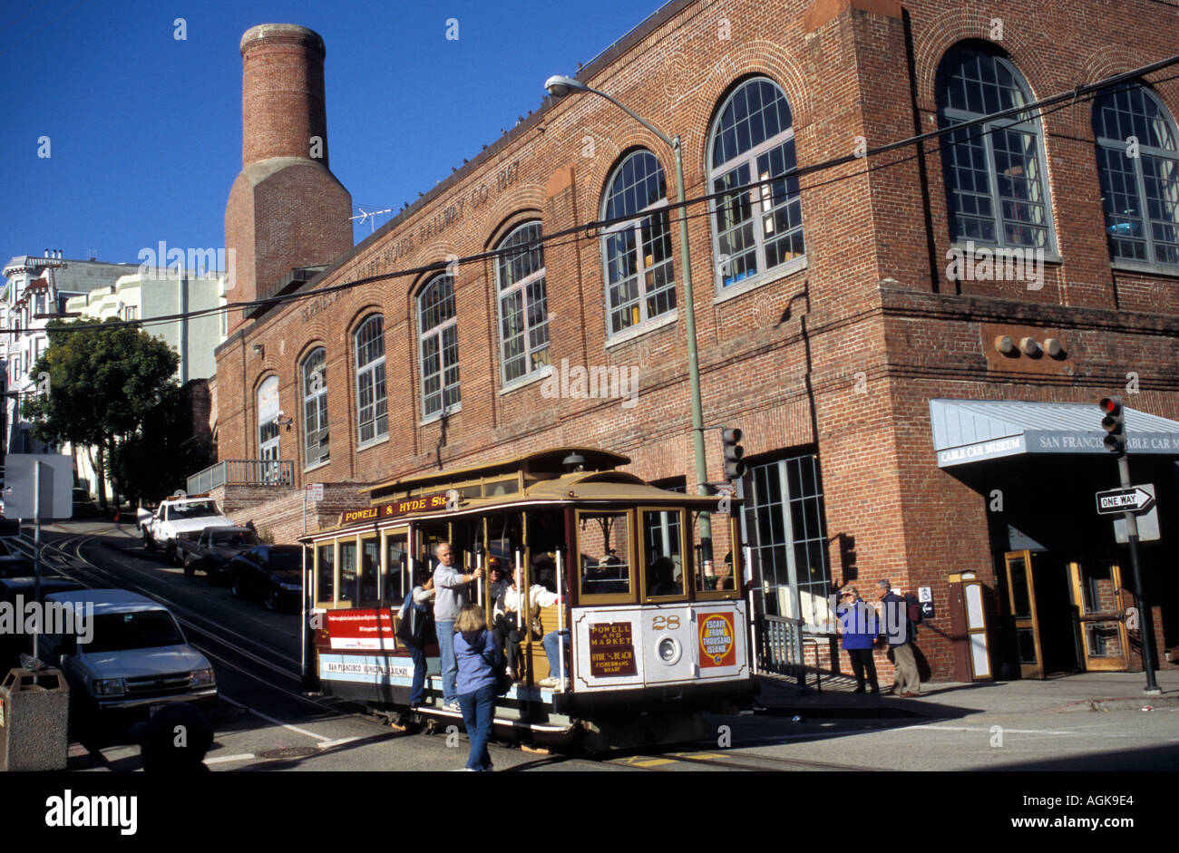 Cable car barn hi-res stock photography and images - Alamy