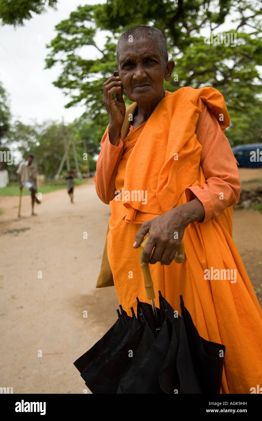 Monk female portrait Stock Photo - Alamy
