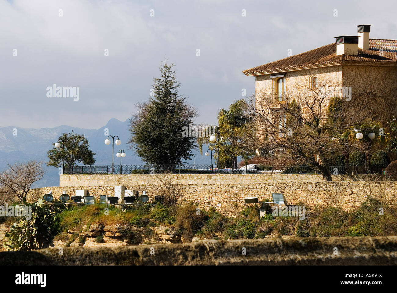 Parador de Ronda in Málaga, Spain Stock Photo - Alamy