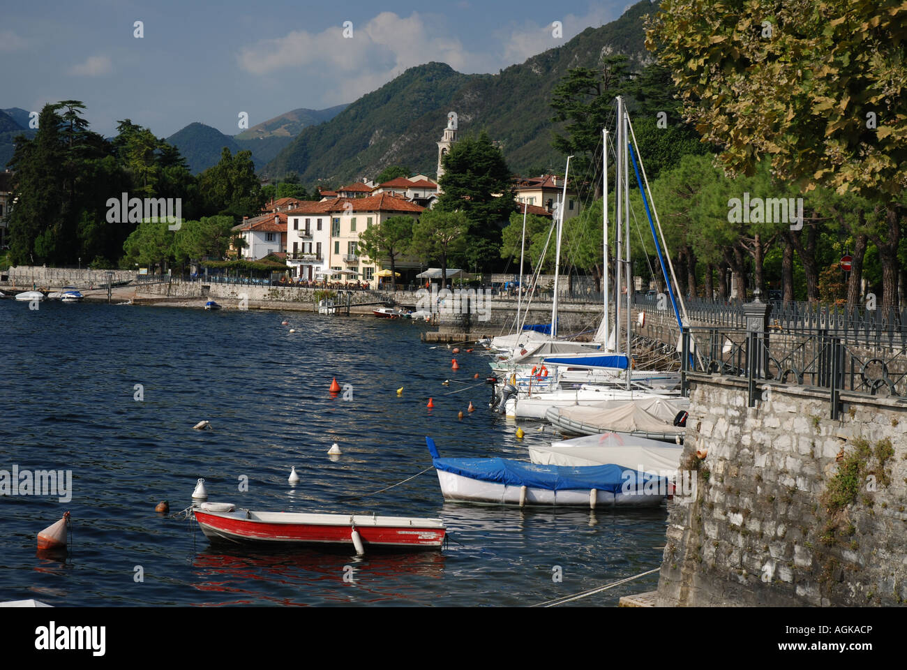 LENNO LAKE COMO ITALY Stock Photo - Alamy