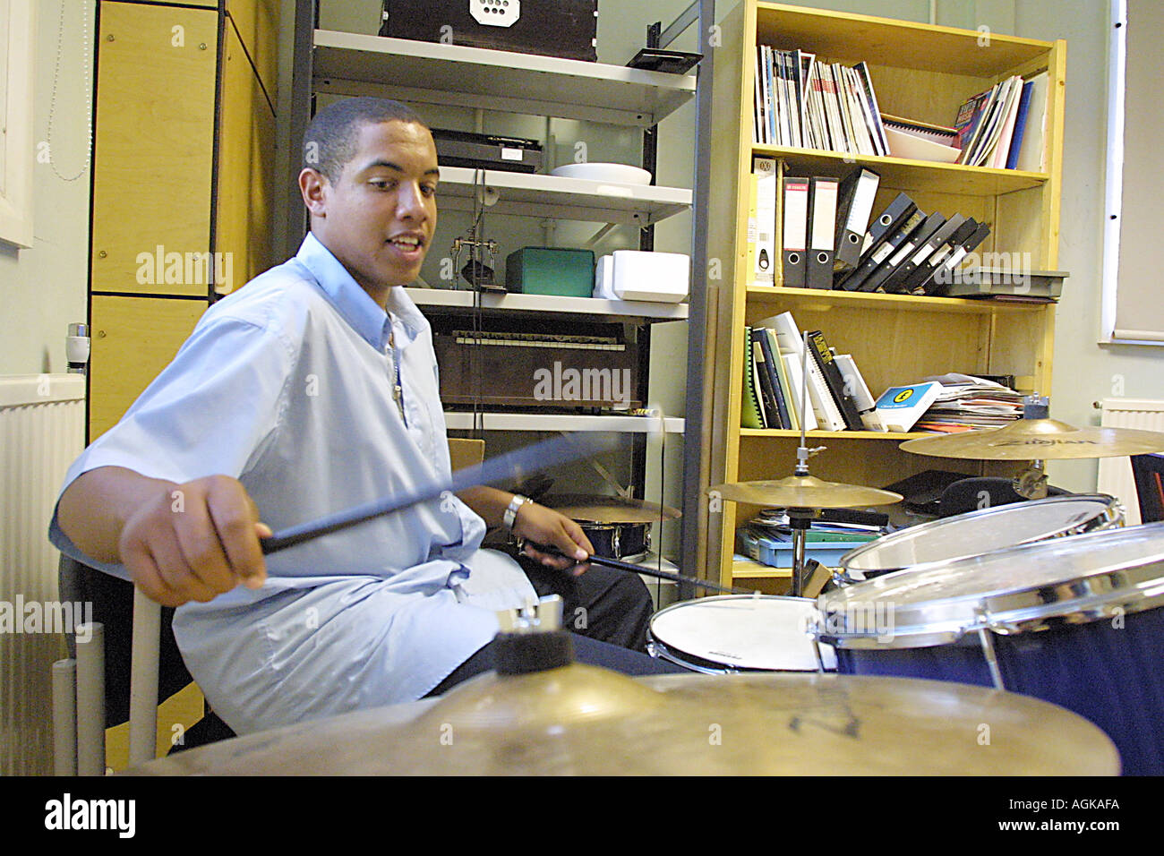 Uk music students studio hi-res stock photography and images - Alamy