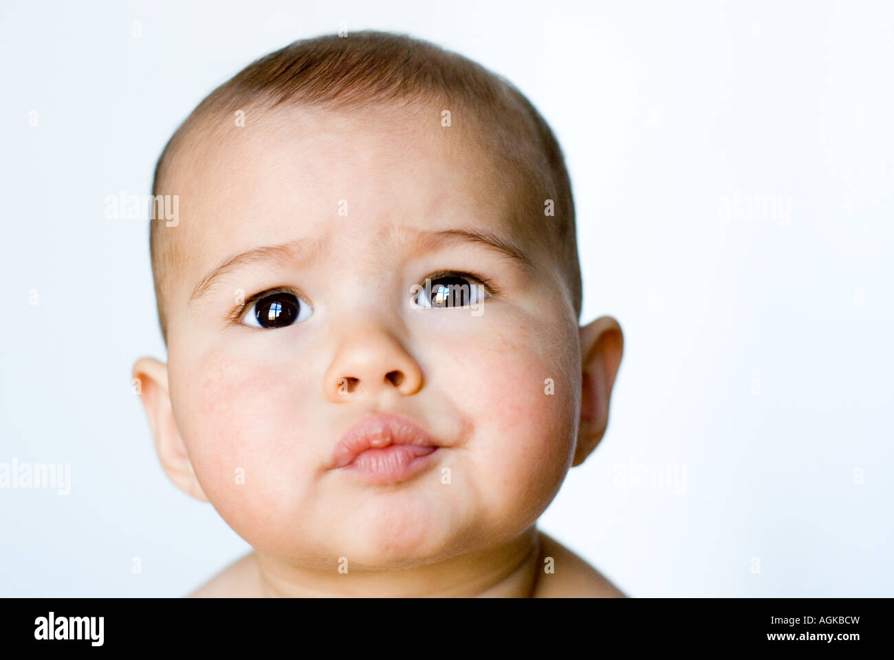 cute portrait of baby girl Stock Photo - Alamy