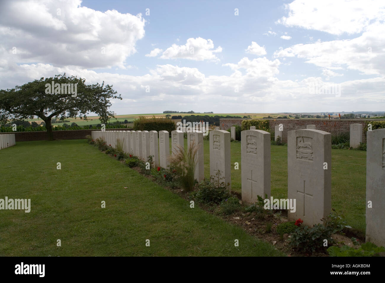 Fricourt Commonwealth War Graves Commission British Cemetery of the ...