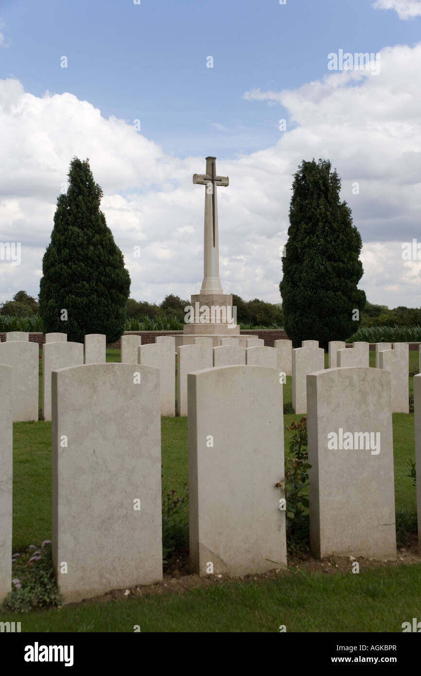 Fricourt Commonwealth War Graves Commission British Cemetery of the ...