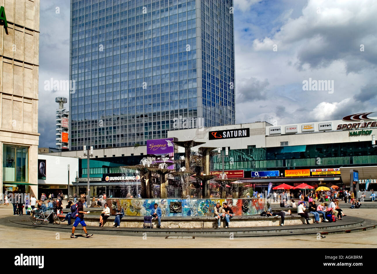 U-bahn Subway station Alexanderplatz Alexander Square Berlin Germany ...