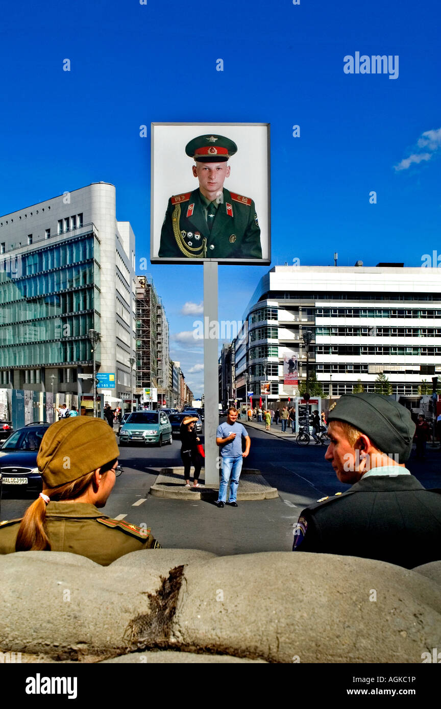 Checkpoint Charlie ( Checkpoint C ) was the best-known Berlin Wall ...