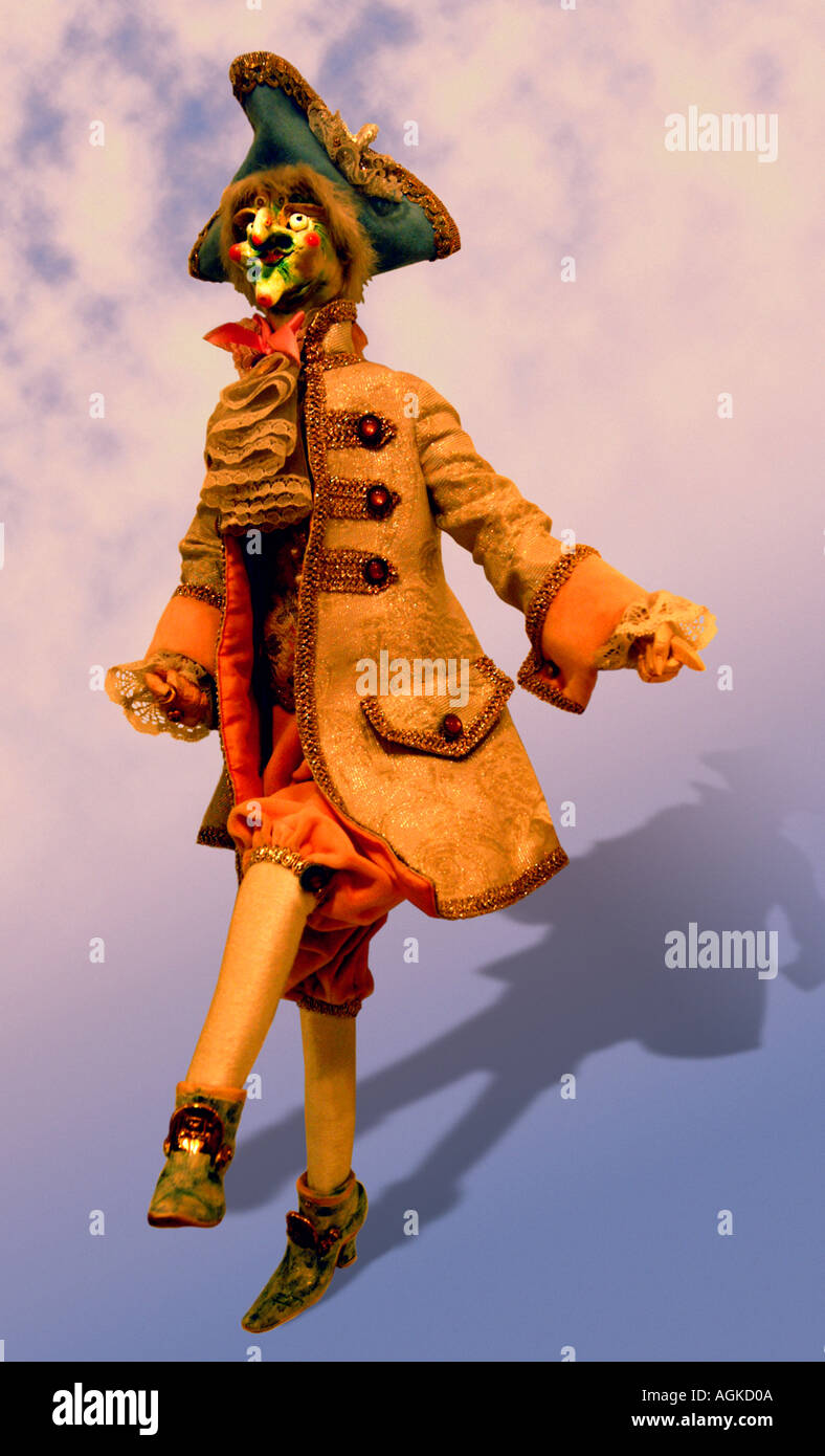 Venetian character puppet Stock Photo - Alamy