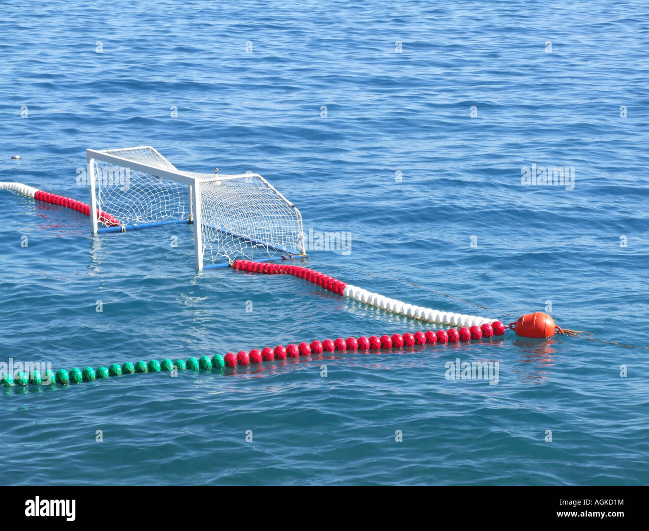 water polo pitch in sea Stock Photo - Alamy