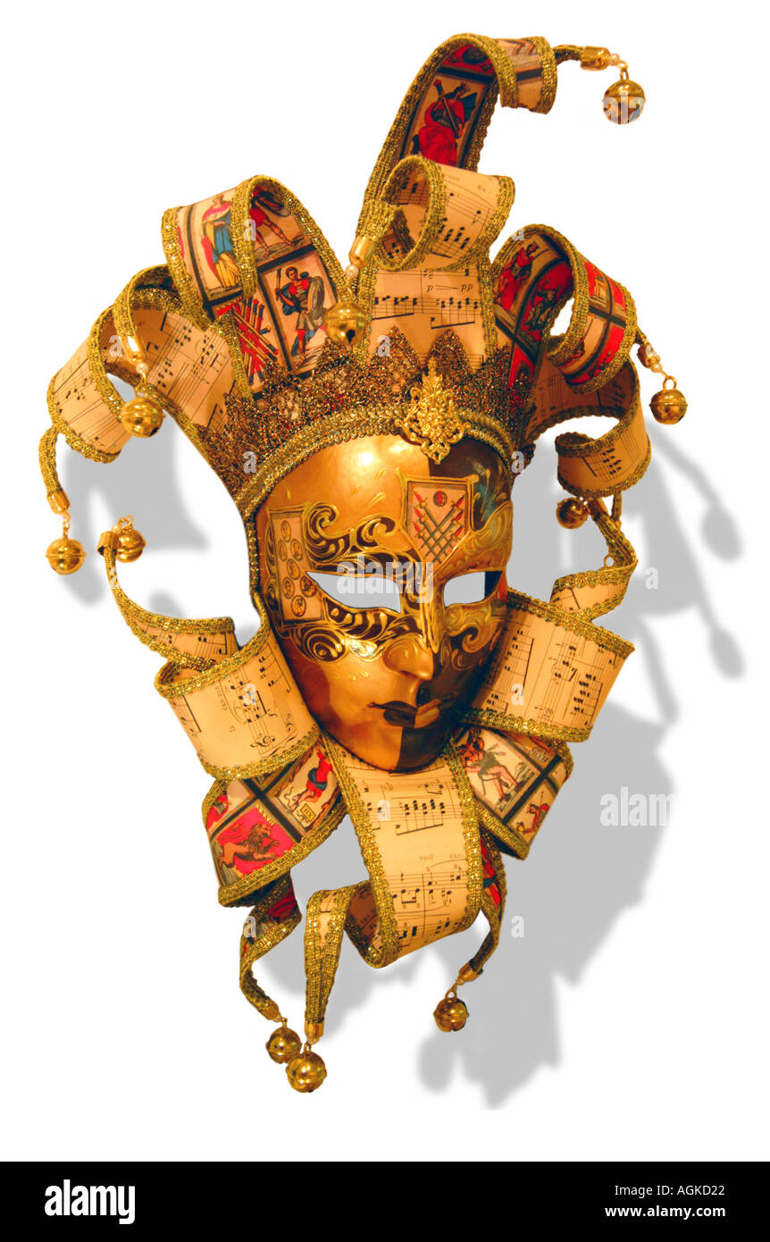 Court jester mask europe hi-res stock photography and images - Alamy