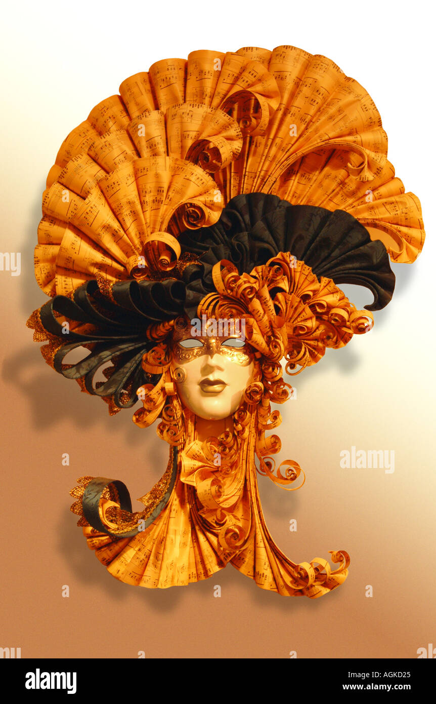 Carnival mask festive background Cut Out Stock Images & Pictures - Alamy