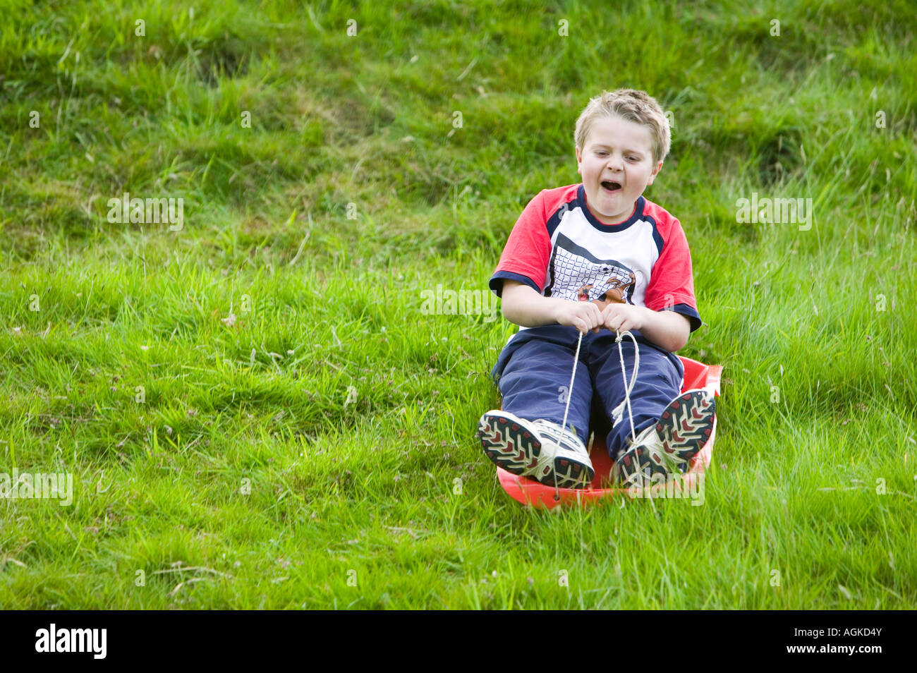 Grass sledging hi-res stock photography and images - Alamy