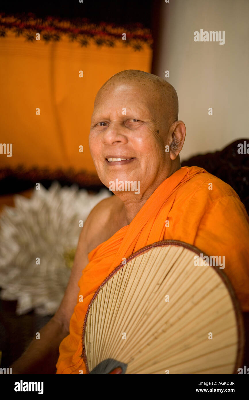 Thero monk portrait Stock Photo - Alamy