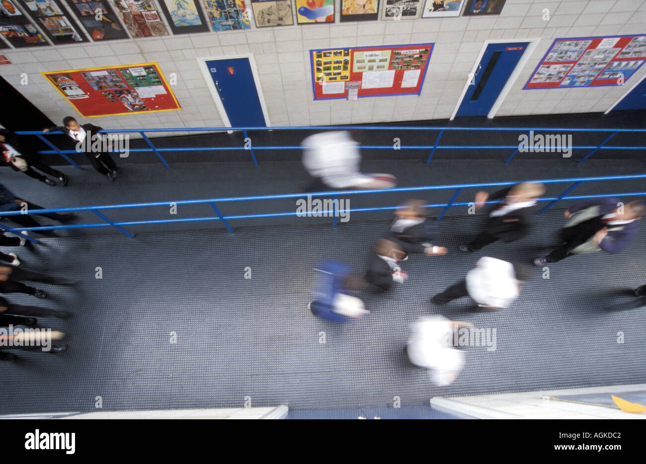 Teacher and student walk corridor hi-res stock photography and images ...