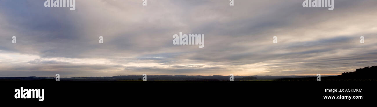grey sunrise sky Stock Photo - Alamy