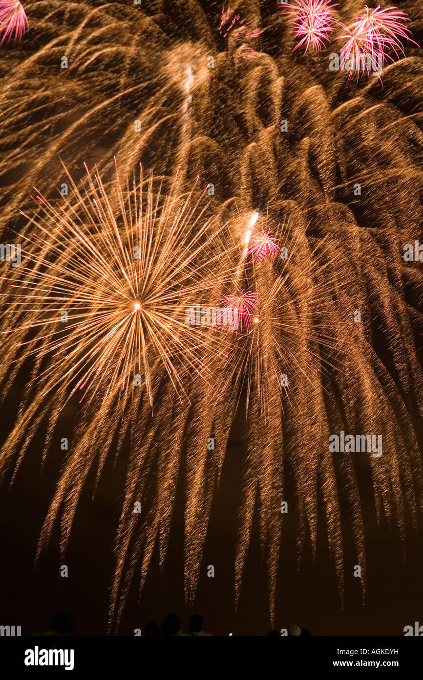 Fireworks at 2nd Pyrolympics Pasay City Philippines taken January 12 ...