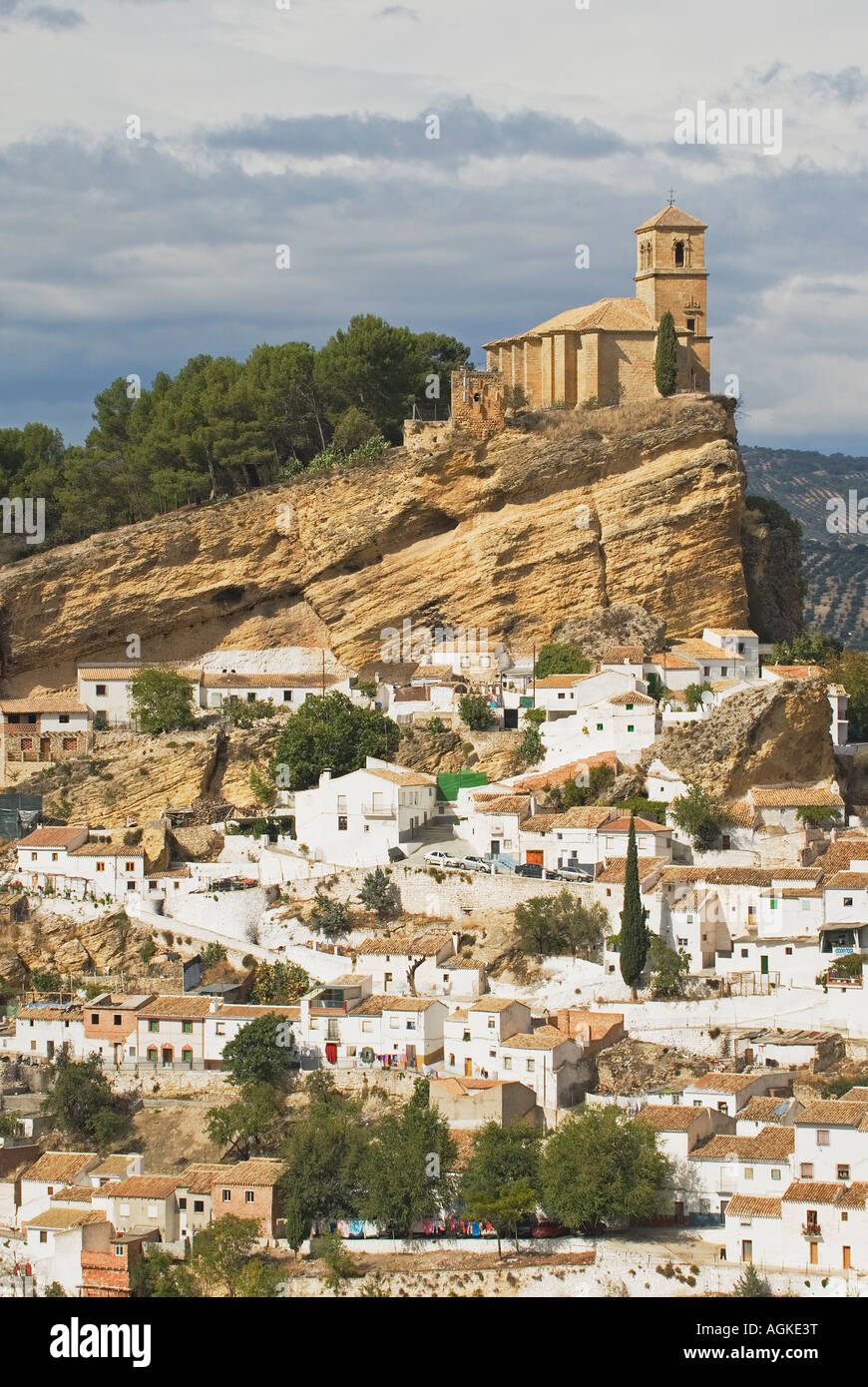 Moorish Castle at Montefrío in Spain Stock Photo - Alamy
