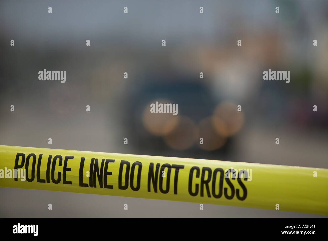 Police line hi-res stock photography and images - Alamy