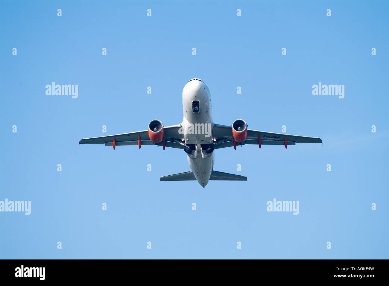 passenger jet taking off Stock Photo - Alamy