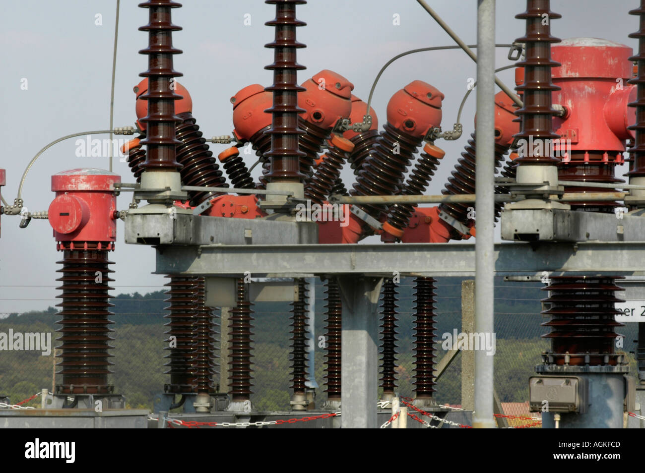 electric power facility Stock Photo - Alamy
