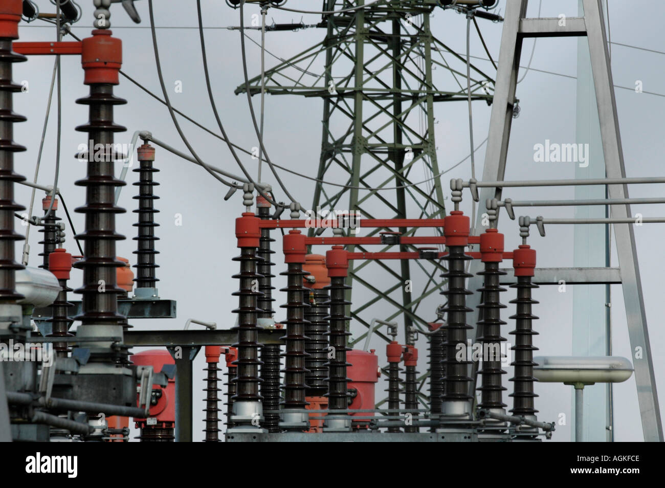 electric power facility Stock Photo - Alamy