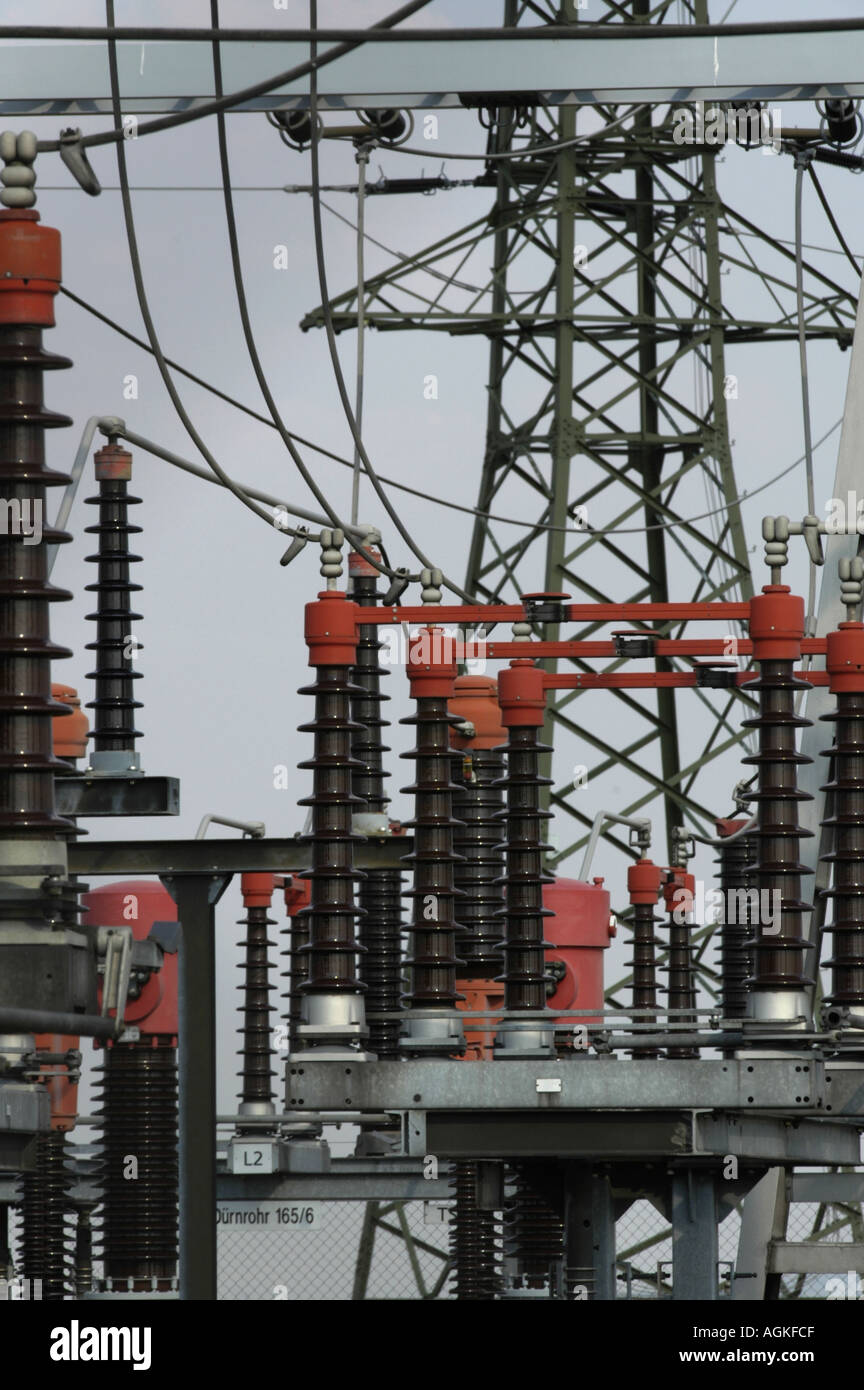 electric power facility Stock Photo - Alamy